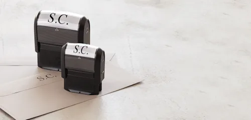 Rectangular Self-Inking Stamps - VistaPrint Official Website